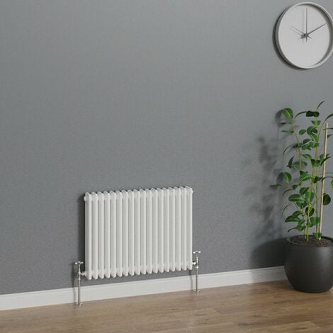 WarmeHaus Traditional Radiator White Triple Column 600x832mm