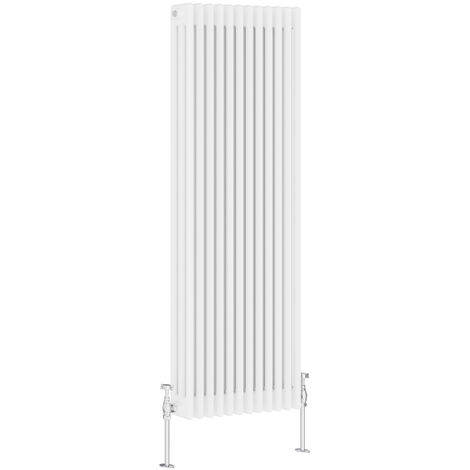 WarmeHaus Traditional Radiator White Triple Column 1500x562mm