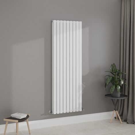 WarmeHaus White 1800x620mm Vertical Radiator Double Flat Panel