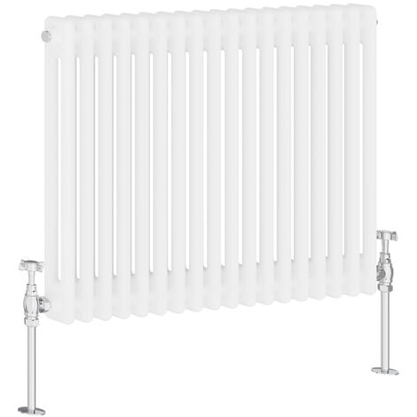 WarmeHaus Traditional White Double Column Radiators 600x830mm