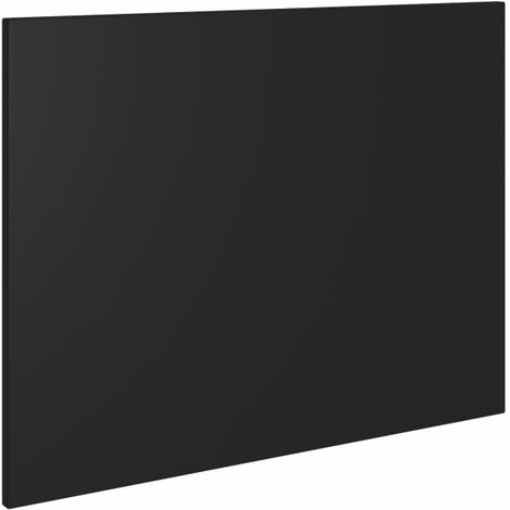 Wood 18mm MDF Painting Matte Black 700mm L Shape Bath End Panel