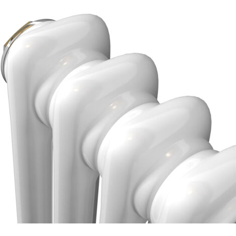 Warmehaus Traditional Radiator Double Column White 600 x 605mm