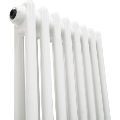 Warmehaus Traditional Radiator Double Column White 1500 x 290mm