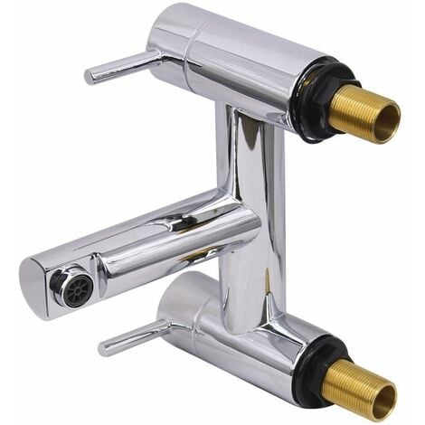 Aquariss Modern Solid Brass Bathroom Monobloc Bath Filler Mixer Tap ...