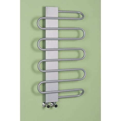 WarmeHaus Designer Heated Towel Rail Central Heating Bathroom Ladder ...