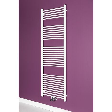 WarmeHaus Heated Towel Rail Radiator Ladder Style Bathroom Radiator Rad ...