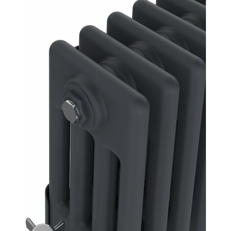 Warmehaus Traditional 4 Column Radiator 300x1010 Anthracite