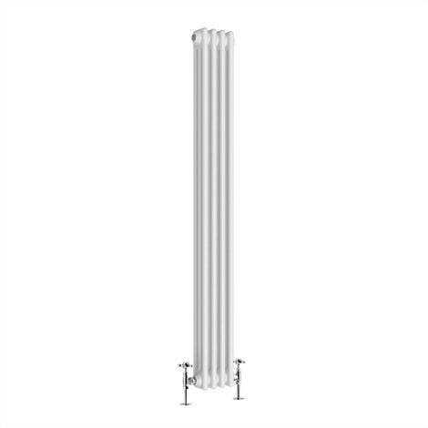 Warmehaus Traditional Triple White Tall Radiator 1800 x 200mm