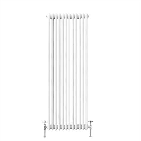 Warmehaus Traditional Double White Tall Radiator 1800 x 560mm