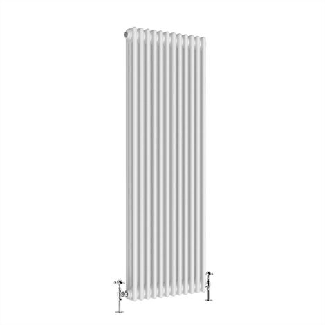 Warmehaus Traditional Triple White Tall Radiator 1800 x 560mm