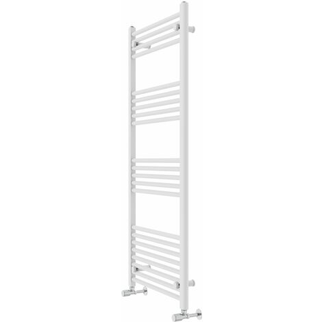 WarmeHaus Straight White Bathroom Ladder Radiator 1400x600mm