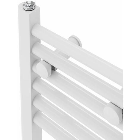 WarmeHaus Straight White Bathroom Ladder Radiator 1800x300mm