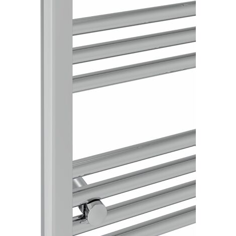 WarmeHaus Straight Chrome Bathroom Ladder Radiator 600x600mm