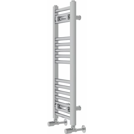 WarmeHaus Straight Chrome Bathroom Ladder Radiator 800x300mm