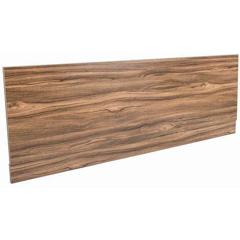 Aquariss Walnut Effect Wood Bath Panel 1700mm Front Panel