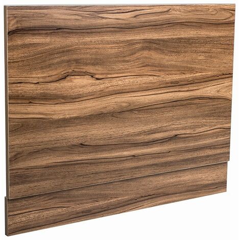 Aquariss Walnut Effect Wood Bath Panel 750mm End Panel