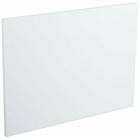 Aquariss Gloss White Wood MDF Shower Bath Panel 700mm L Shape End Panel