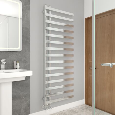 1600x600mm Designer Bathroom Heated Towel Rail Radiator Chrome