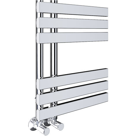 1200x450mm Flat Panel Bathroom Heated Towel Rail Radiator Chrome