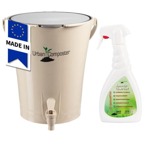 GARANTIA Kit URBAN CITY COMPOSTEUR 8 L Livré avec un accélérateur de ...