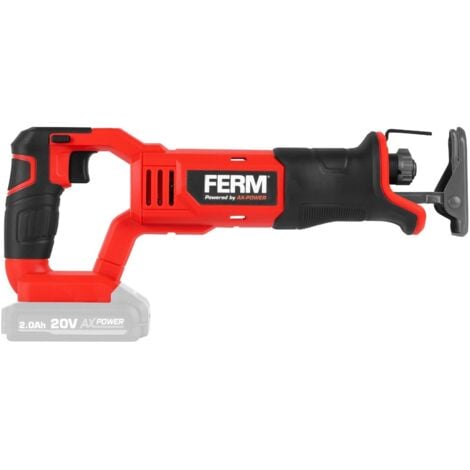 FERM - AX-Power - Scie sabre sans fil - 20V - Sans batterie ni chargeur