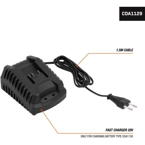 FERM - CDA1129 - Chargeur rapide - 20V - pour - CDA1130