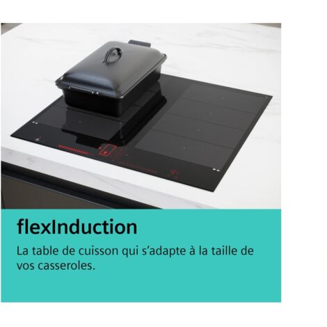 Plaque induction EX612BEB1F, IQ700, FlexInduction, Blanche