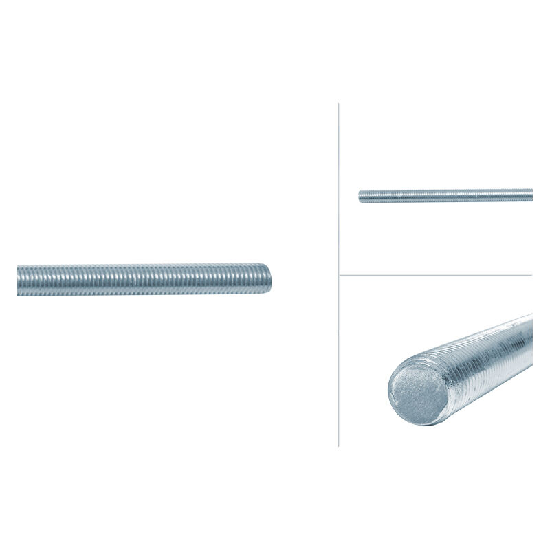 Tige filetée galvanisée M16 x 1m solidité 4.8 - Par pièce