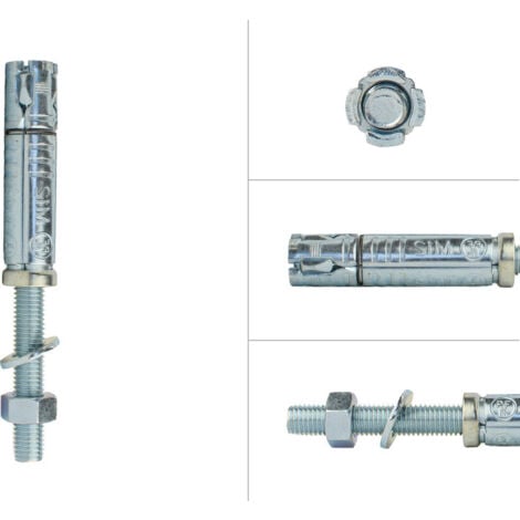 Goujon d'ancrage M12 x 140 mm montage en attente - Par pièce