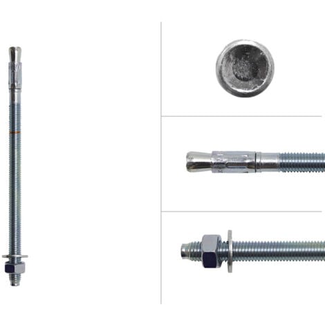 Goujon d'ancrage M14 x 250 mm montage traversant - Par pièce