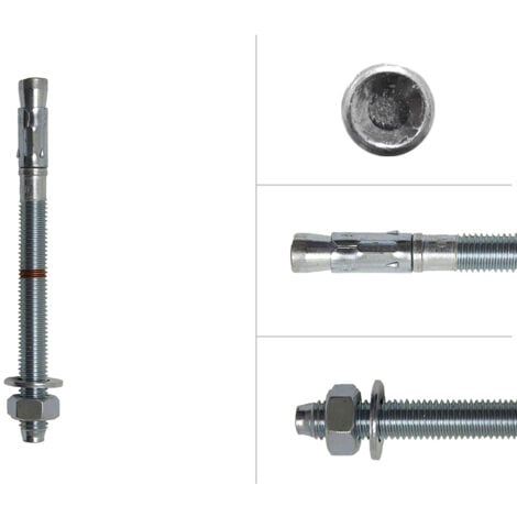 Goujon d'ancrage M14 x 170 mm montage traversant - Par pièce