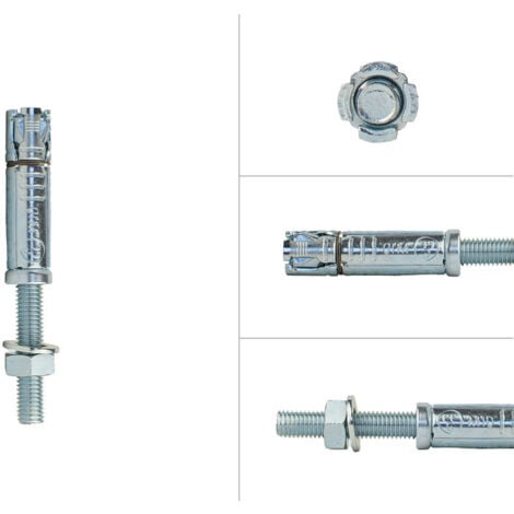 Goujon d'ancrage M10 x 100 mm montage en attente - Par pièce