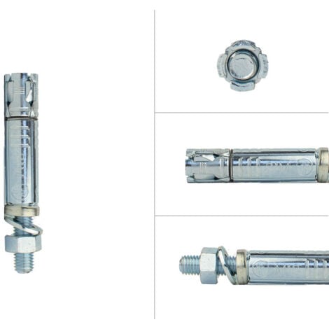 Goujon d'ancrage M12 x 110 mm montage en attente - Par pièce