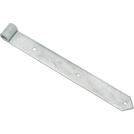 Penture droite galvanisée avec pointe 40 cm