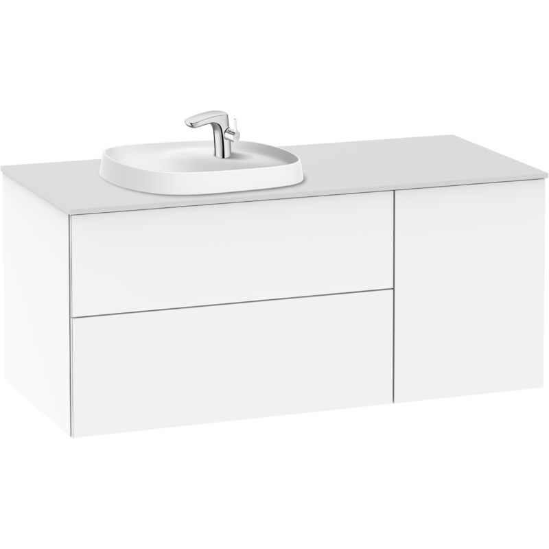 Mueble base para lavabo de 585 mm de encimera BEYOND - ROCA Posición ...