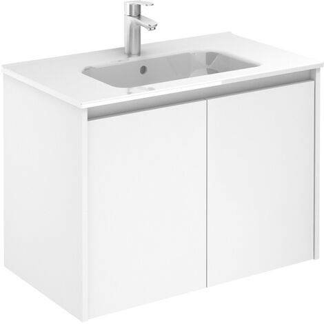 Conjunto mueble de baño de 2 puertas compacto SANSA - ROYO Color ...