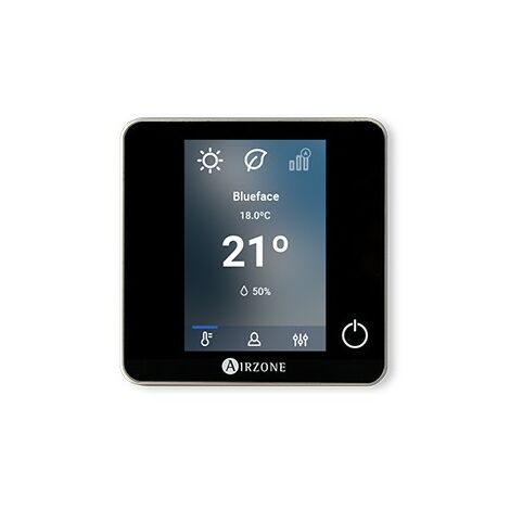 Termostato cable Airzone Flexa 3.0 Blueface Zero - AIRZONE Color: Negro