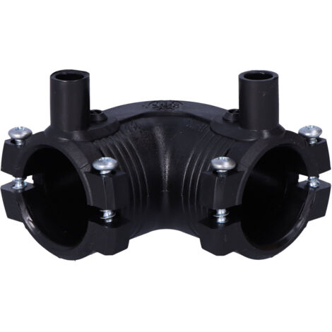 Codo electrosoldable 90° d32 PE100, SDR11, PN10 gas/PN16 agua