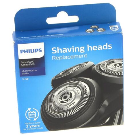 Kopf sh50 dual precision x 3 für Rasierer philips