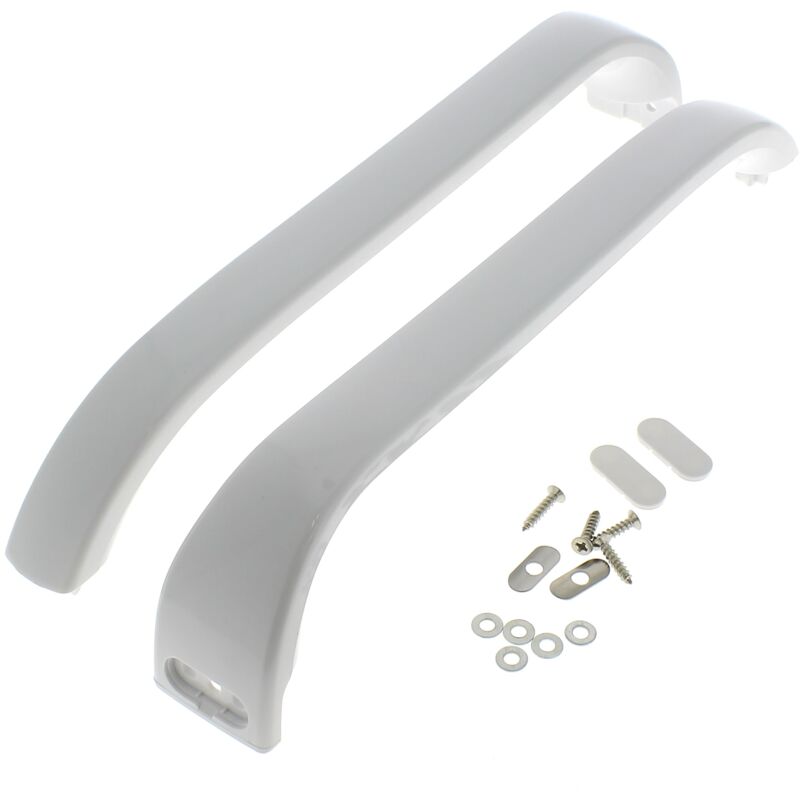 Maniglia bianca (set di 2) 00369542 per frigorifero bosch