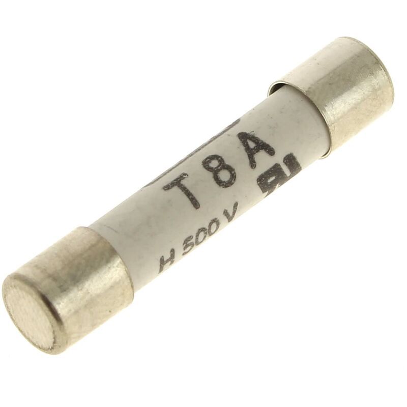 Fusibile 8a 6,35x32mm per 10