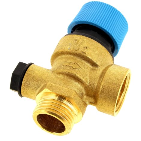 Valvola di sicurezza sanitaria 7 bar 23645 per caldaia deville