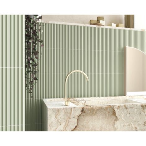 Carrelage style zellige noir brillant pour crédence de cuisine design ...