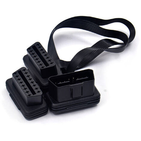 Stück OBD2 Y-Stecker-Verlängerungs-Splitter, 16-poliger Stecker auf ...