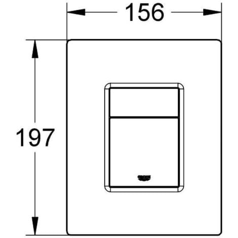 Grohe Spültisch-Betätigungsplatte Brushed Gold 38732GL0
