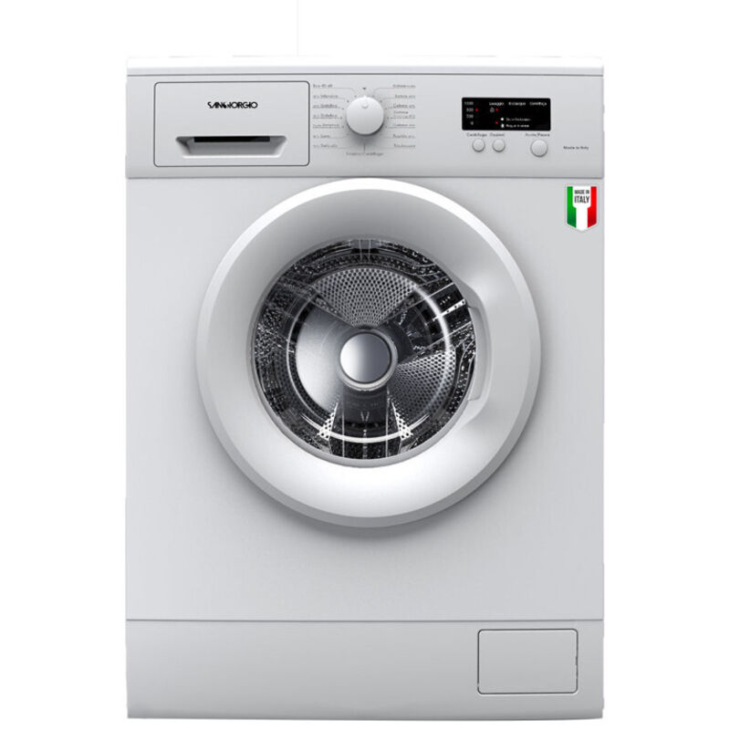 SanGiorgio G710 lavadora Independiente Carga frontal 7 kg 1000 RPM Blanco