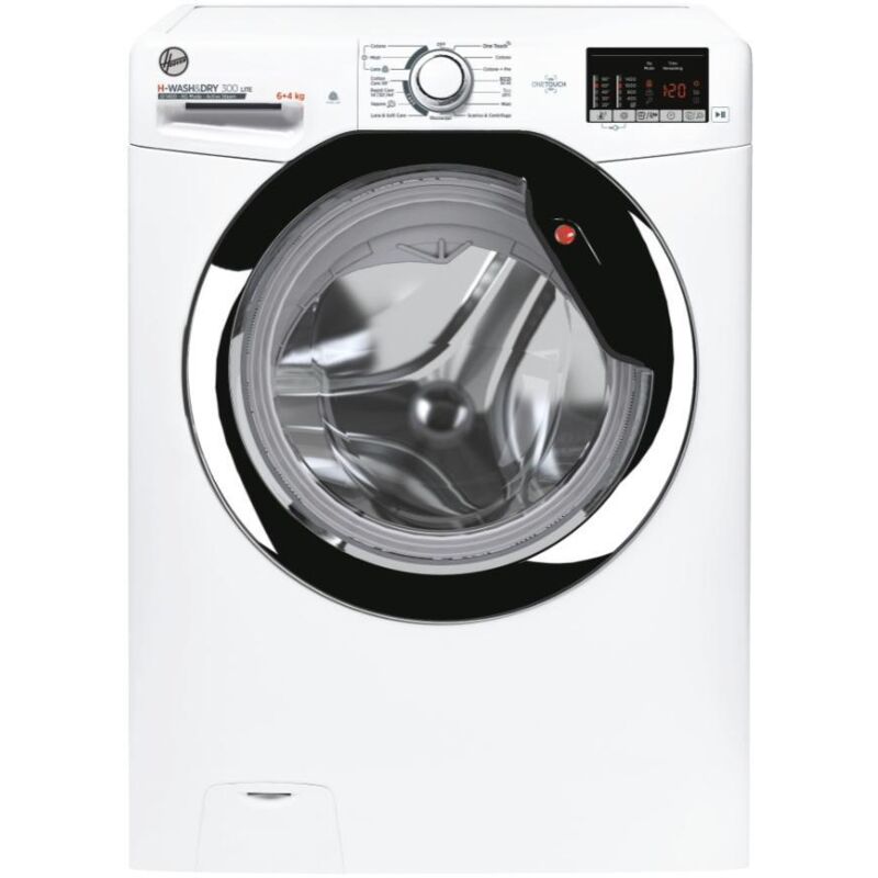 Hoover H3DS4642DAC3-11 lavadora-secadora Integrado Carga frontal Blanco E