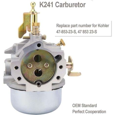 UlisemKompatibel mit K241 K301 Kohler K241 K301 Vergaser-Kit aus ...