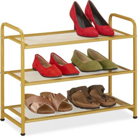 UlisemScarpiera, 6 paia di scarpe, AxLxP: 48x60x25 cm, scarpiera in ...
