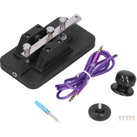 Morse Code Telegraph Key Tapper Manual CW Training Tool with Buzzer for ...